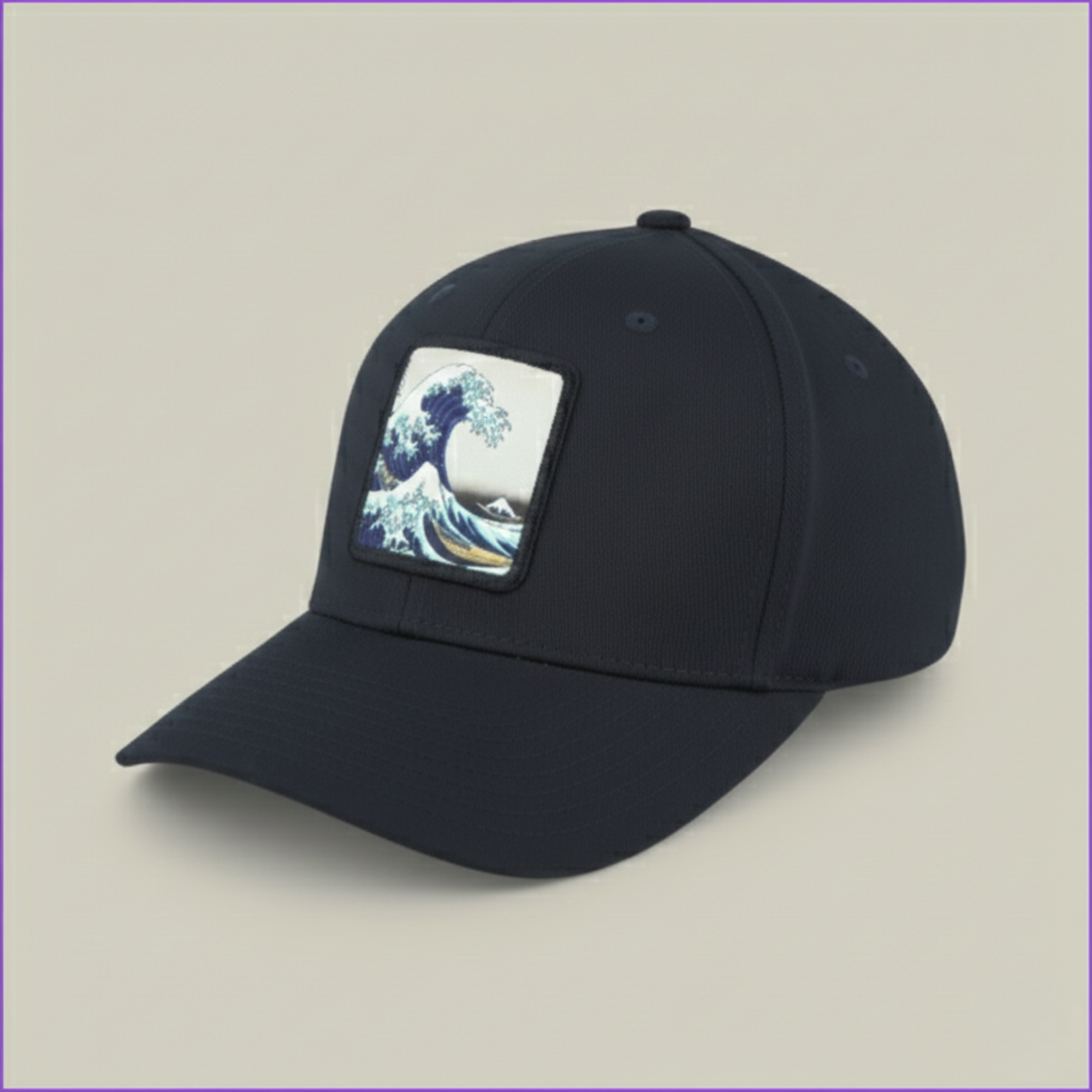 Combo Nautical "Sailor" Miki Hat & Great Wave Baseball Cap – Hatgoods